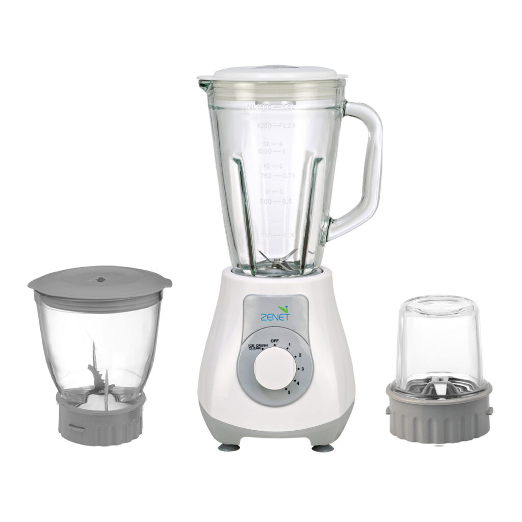 ZENET Blender With Chopper And Grinder - Zenet Electronics