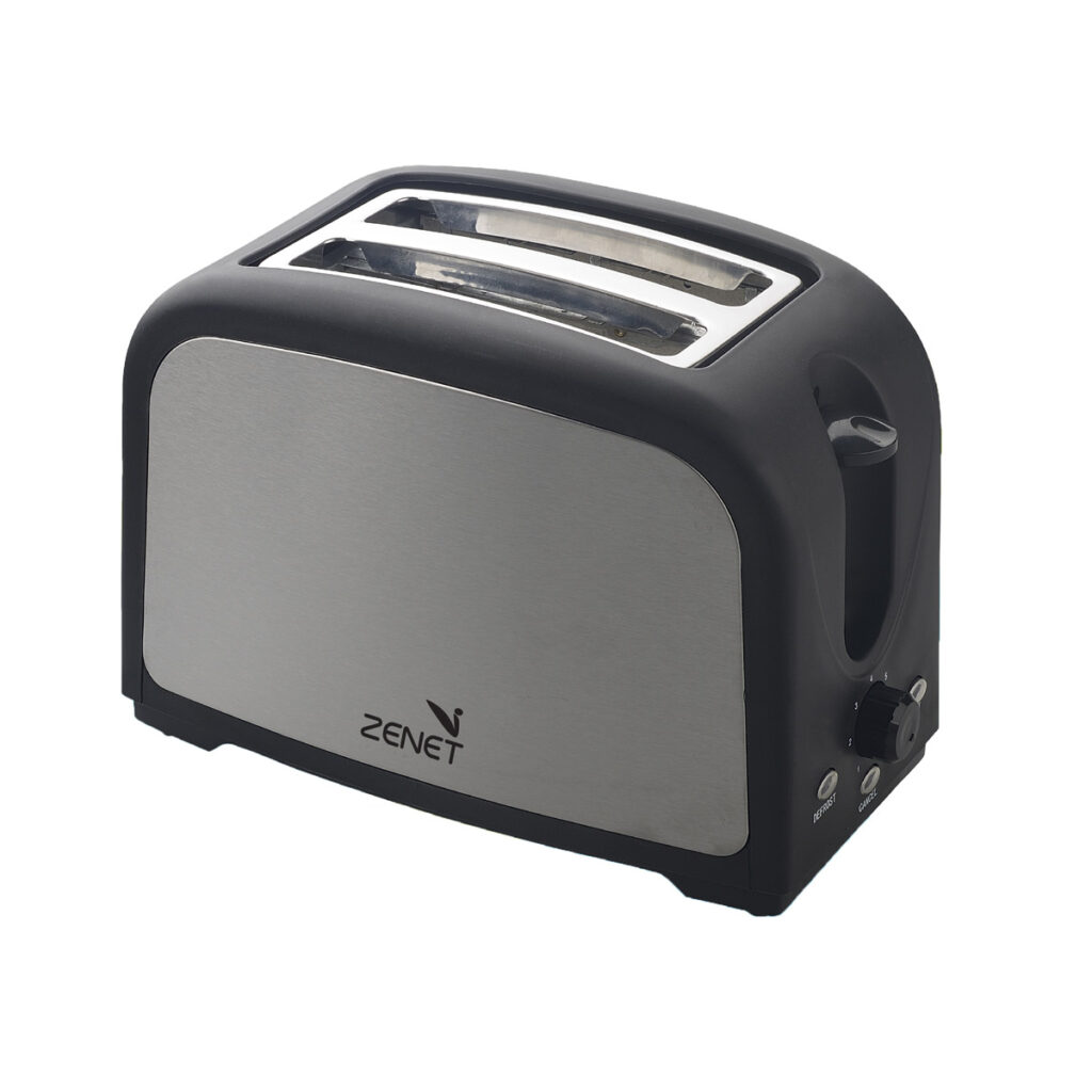 ZENET Toaster 2 Slice S.S Colour - Zenet Electronics