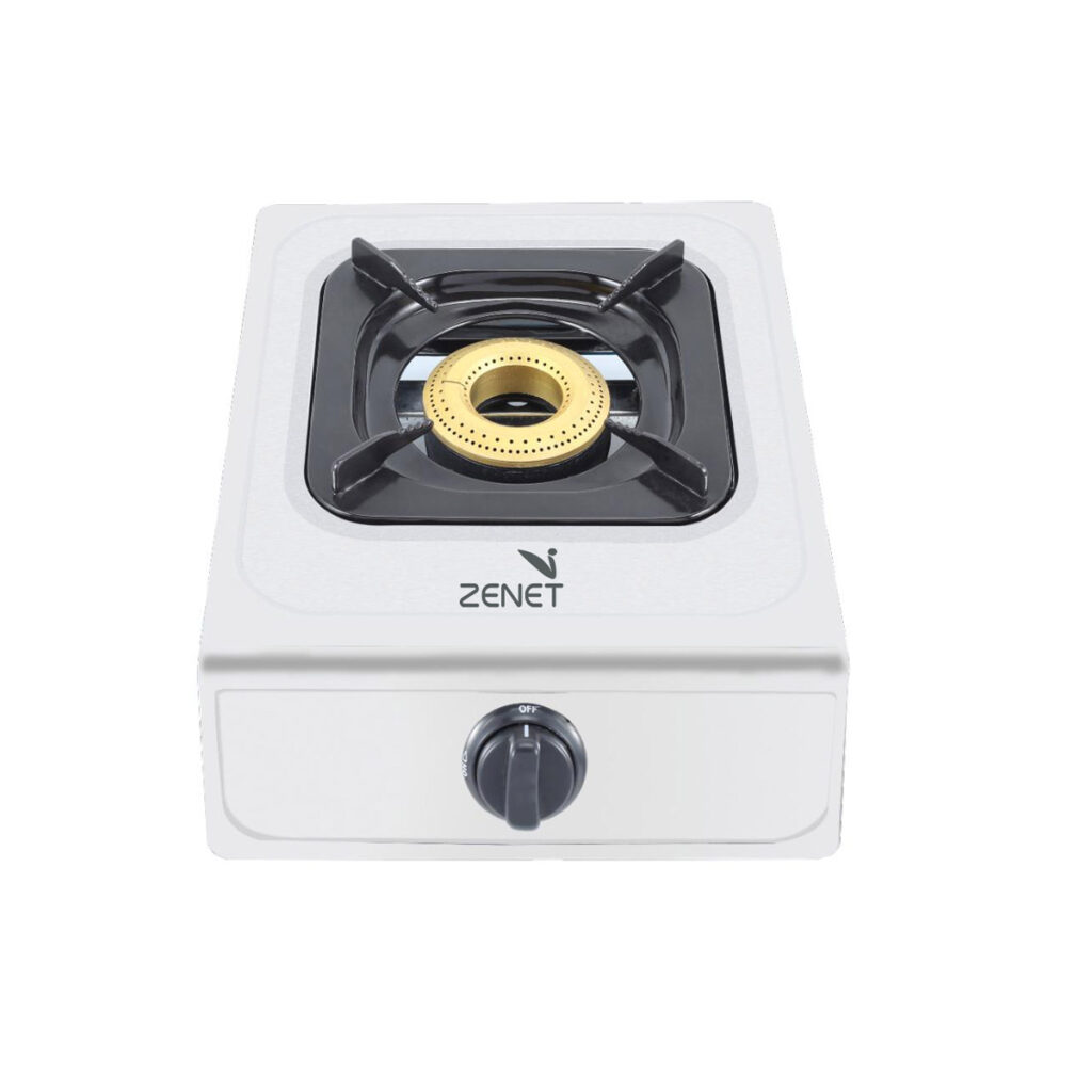 ZENET Gas Single Burner Steel - Zenet Electronics