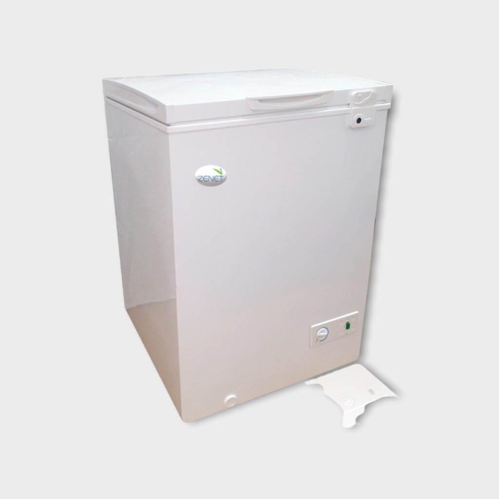 ZENET Single Door Chest Freezer 140L - Zenet Electronics