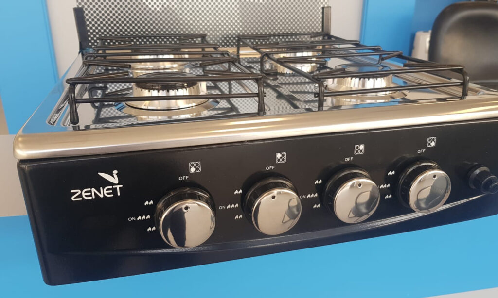 ZENET Four Burner Gas Stove - Zenet Electronics