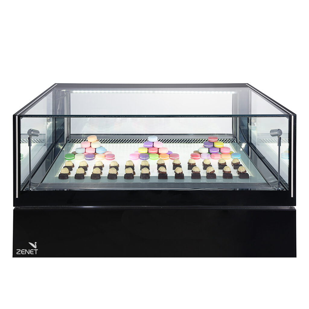 ZENET Luxury Table cake showcase chiller 120cm - Zenet Electronics