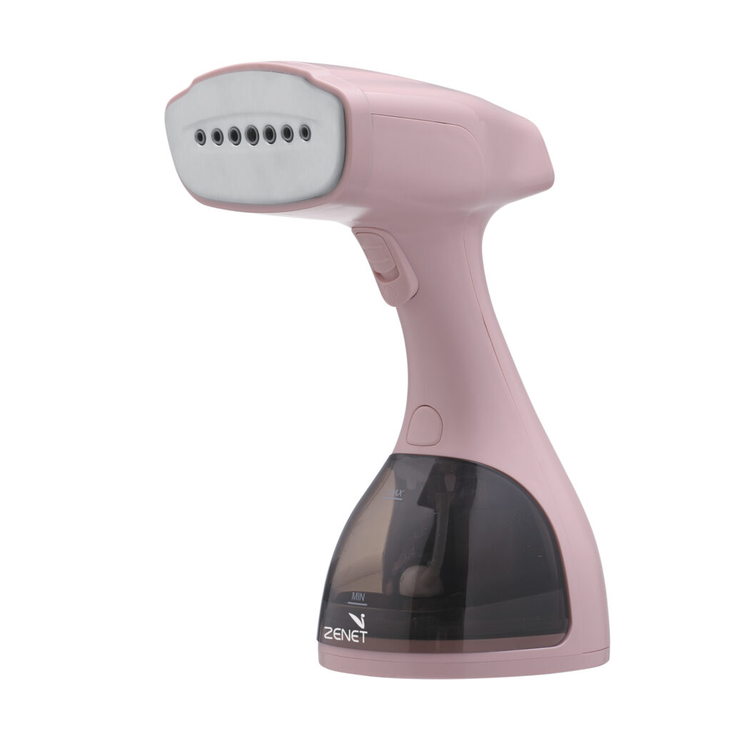 ZENET Handy Garment Steamer Pink - Zenet Electronics